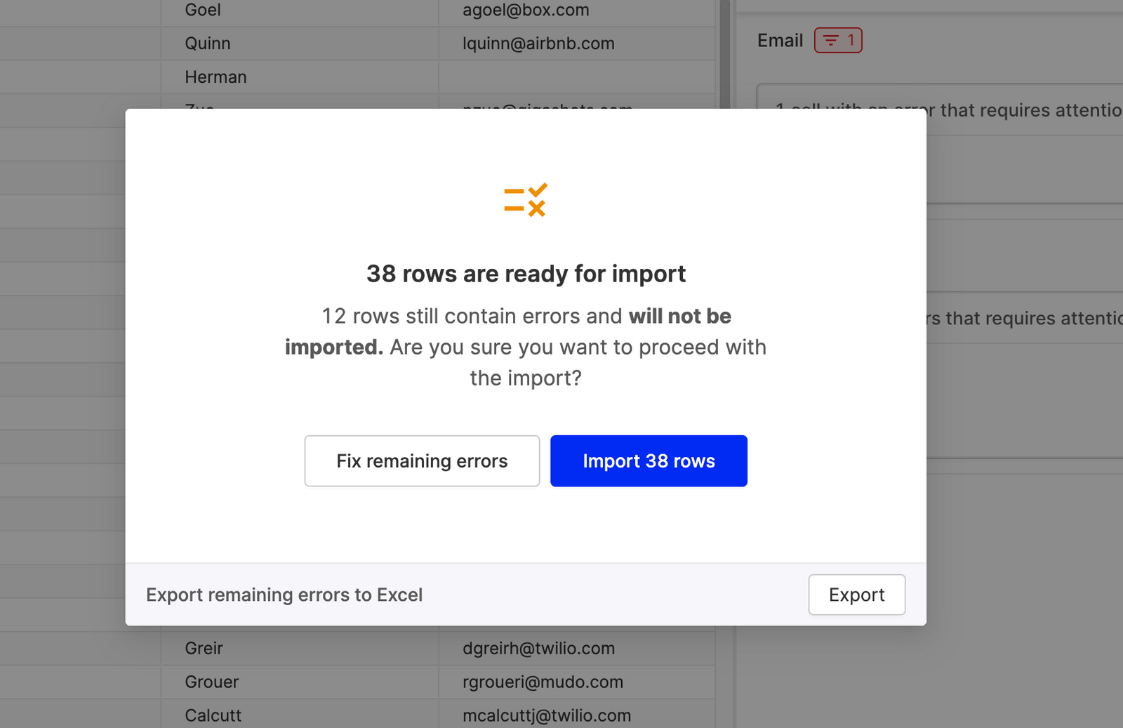 OneSchema CSV Importer | The embeddable CSV Importer for Developers